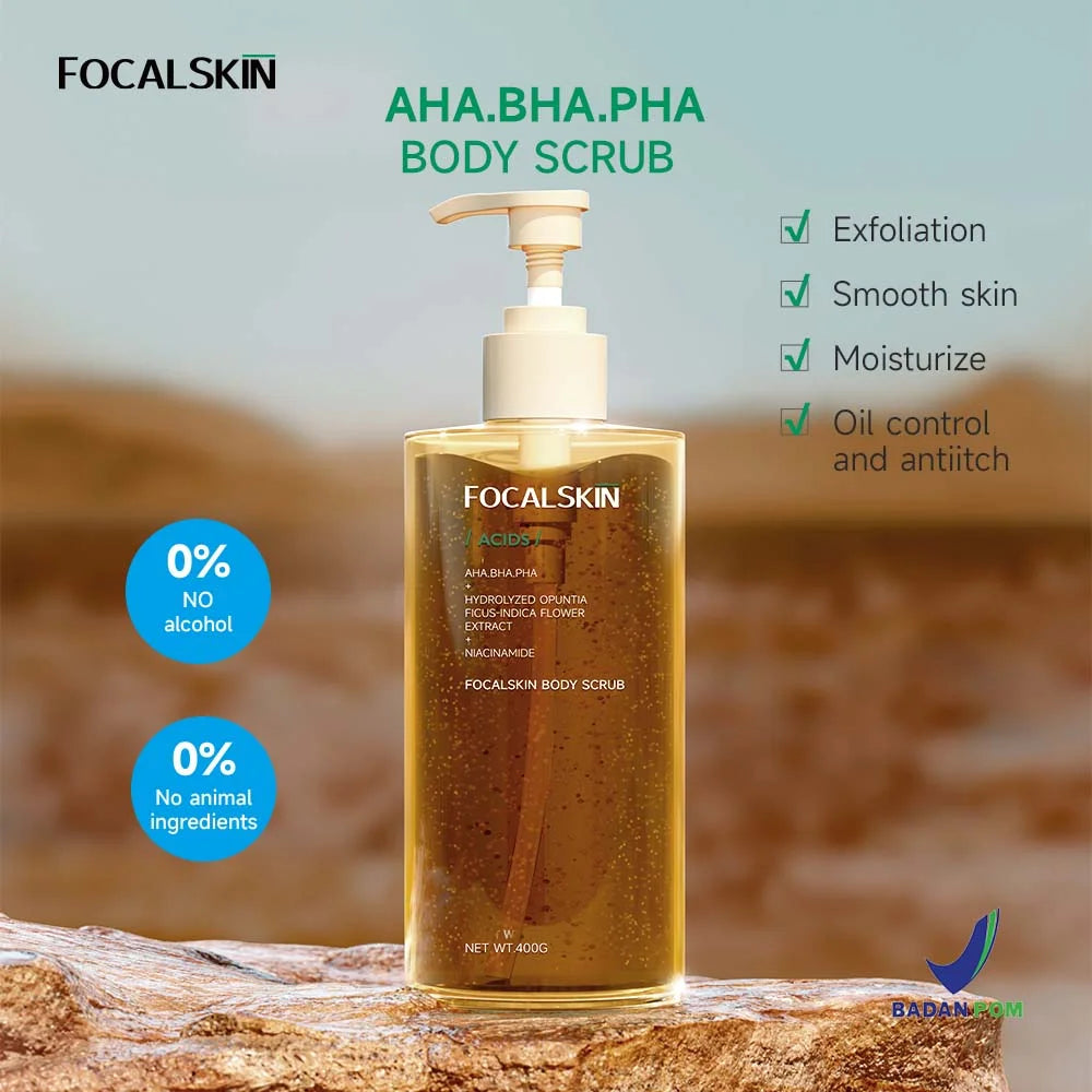 Acne Clear Shower Body Scrub