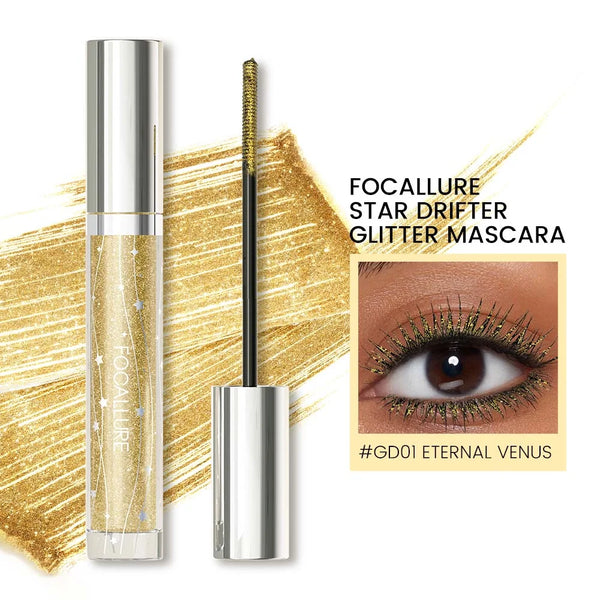 Focallure Star Drifter Glitter Curling Smudge-proof Lengthening Mascara