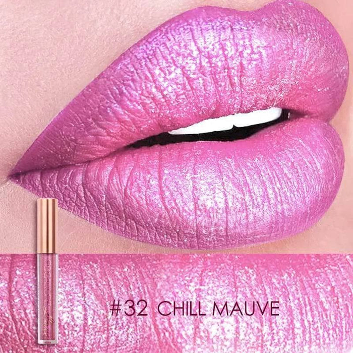 Transfer-Proof Liquid Lipstick #37 Platinum Silver