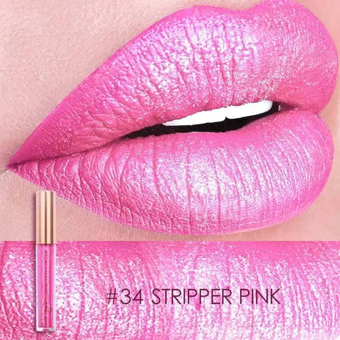 Transfer-Proof Liquid Lipstick #37 Platinum Silver