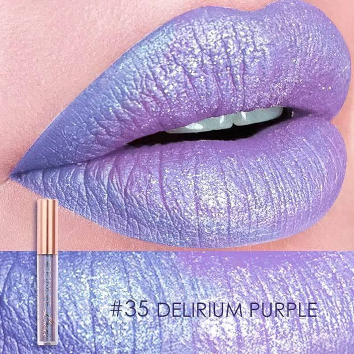 Transfer-Proof Liquid Lipstick #37 Platinum Silver